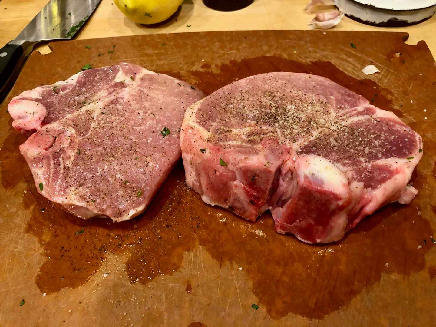 Neapolitan Breaded Pork Chops – Cooking from Books