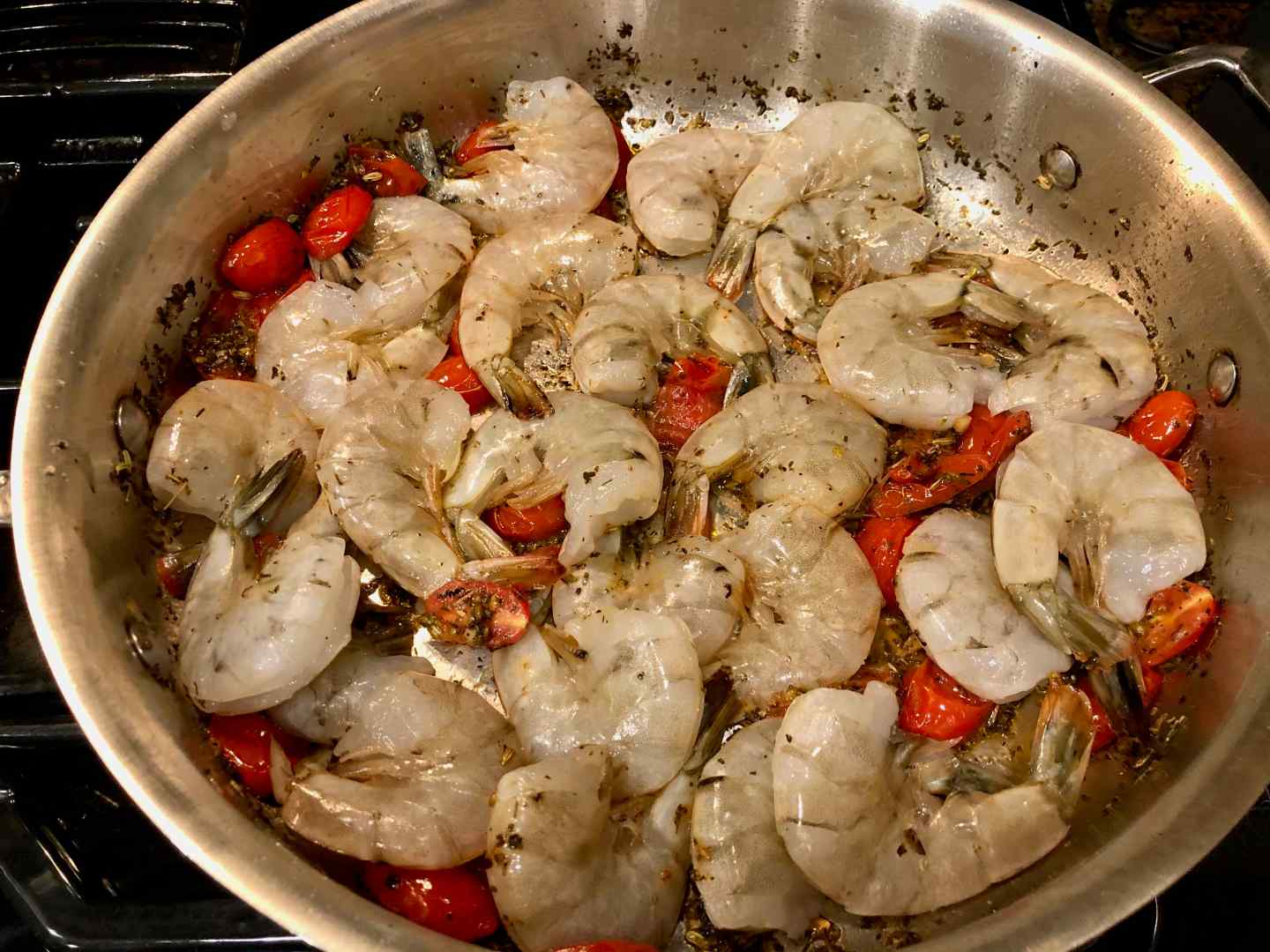 Shrimp with Herbes de Provence – Cooking from Books