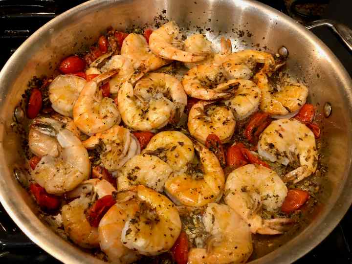 Shrimp with Herbes de Provence – Cooking from Books