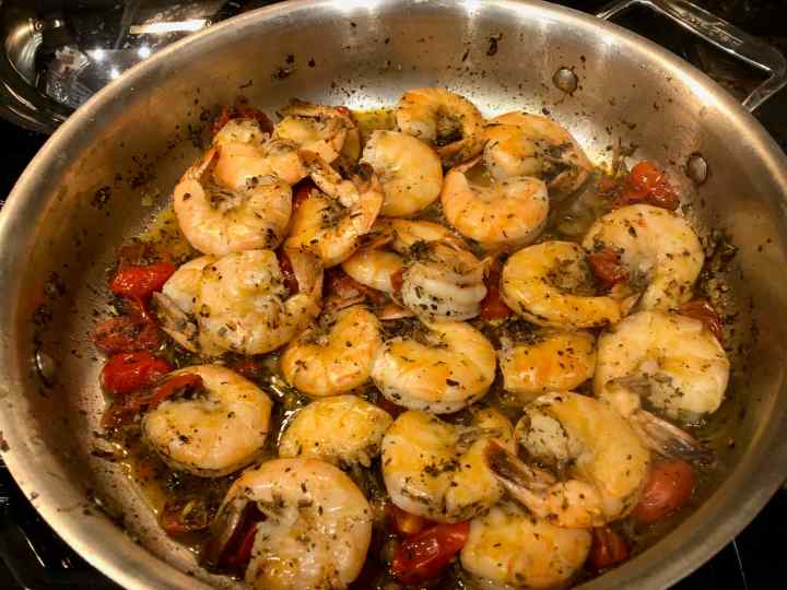 Shrimp with Herbes de Provence – Cooking from Books