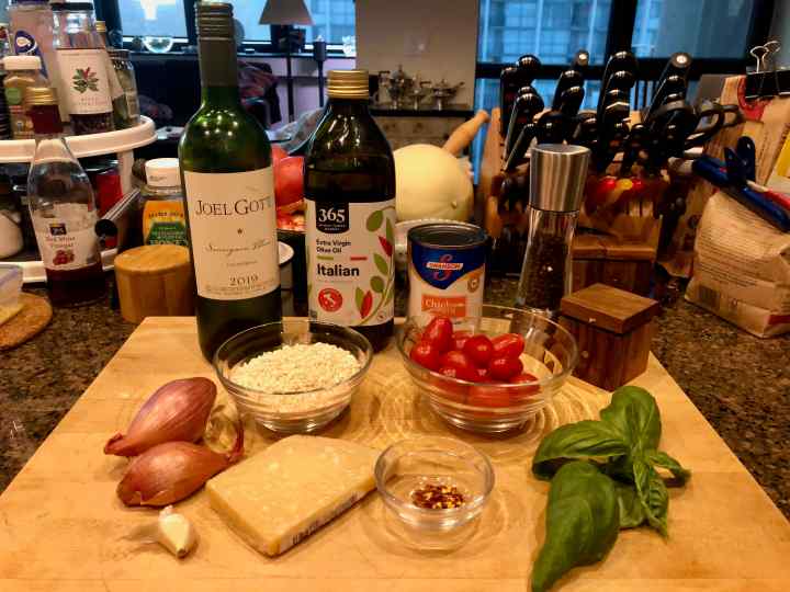 Tomato Risotto – Cooking from Books