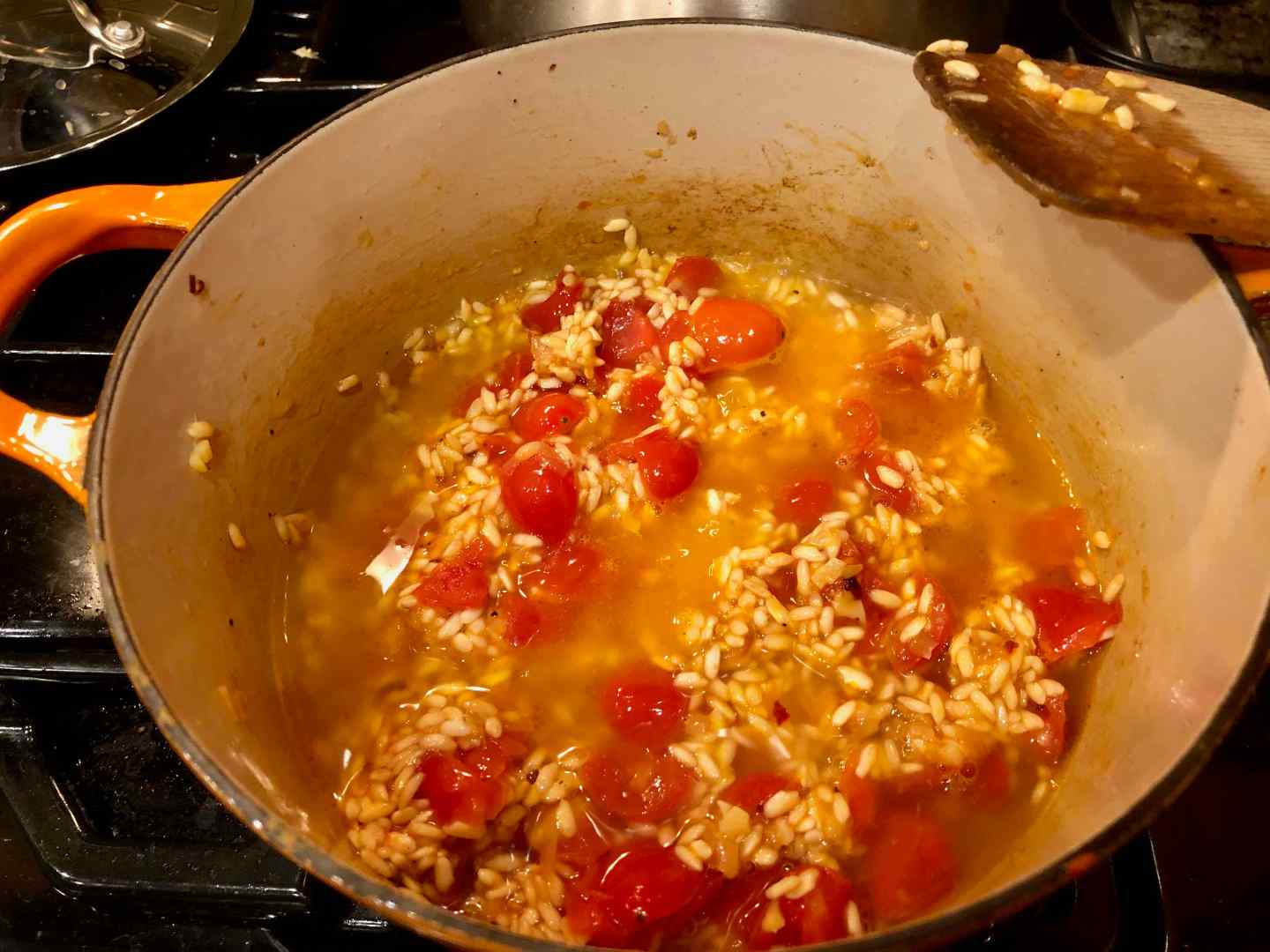 Tomato Risotto – Cooking from Books
