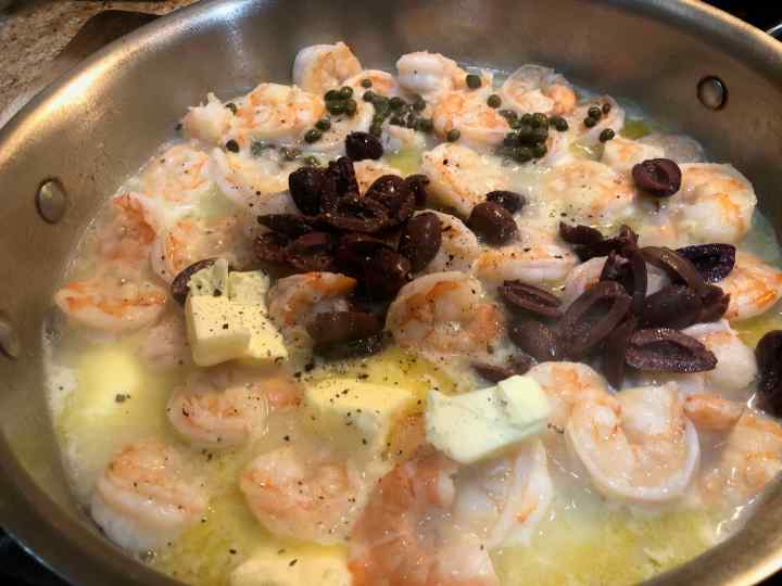Shrimp Capri – Cooking from Books