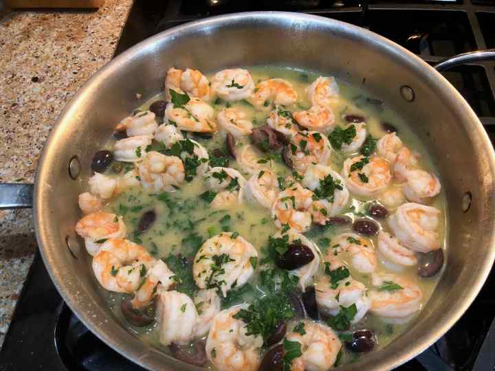 Shrimp Capri – Cooking from Books