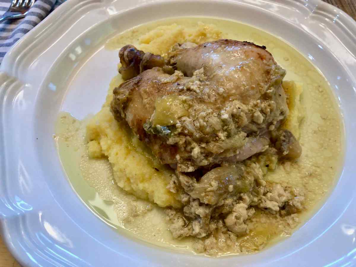 Chicken in Milk – Cooking from Books